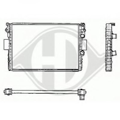99487905,IVECO 99487905 Radiator, engine cooling for IVECO