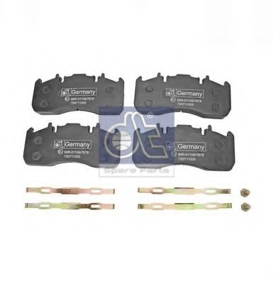 21496551,VOLVO 21496551 Brake Pad Set, disc brake for VOLVO