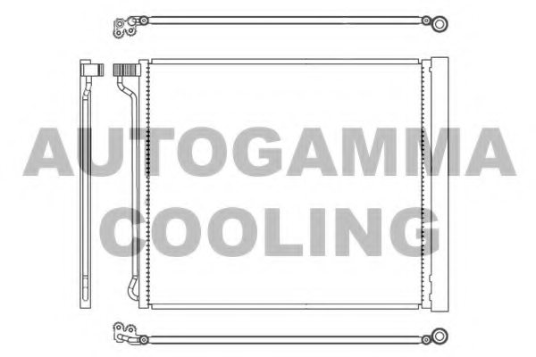 64509239944,BMW 64509239944 Condenser, air conditioning for BMW