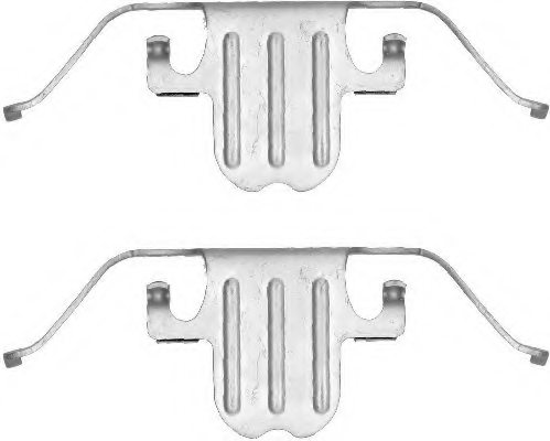 34116776526,BMW 34 11 6 776 526 Spring, brake caliper for BMW