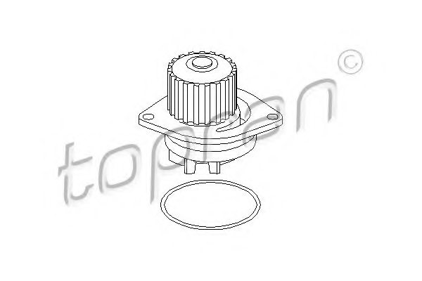 1609417280,PEUGE 1609417280 Water Pump for PEUGE