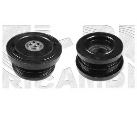 11238511371,BMW 11 23 8 511 371 Belt Pulley Set, crankshaft for BMW