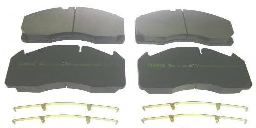 20918891,VOLVO 20918891 Brake Pad Set, disc brake for VOLVO