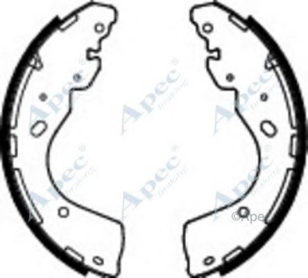 44060EB327,NISSA 44060-EB327 Brake Shoe Set for NISSA