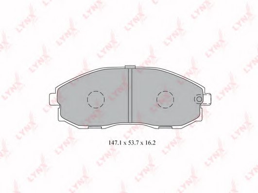 581014FA00,HYUNDAI 58101-4FA00 Brake Pad Set, disc brake for HYUNDAI
