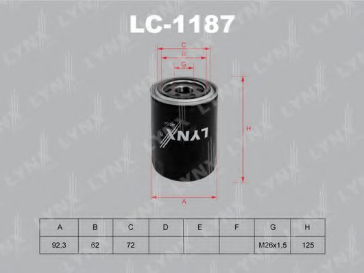 263104A010,KIA 26310-4A010 Oil Filter for KIA