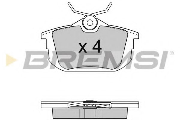 3345678,VOLVO 3345678 Brake Pad Set, disc brake for VOLVO