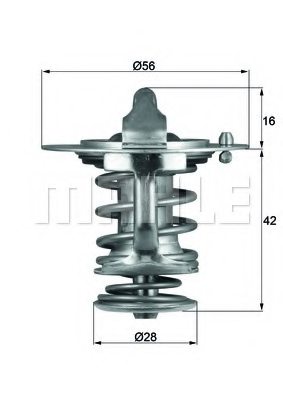 2120057J10,NISSA 21200-57J10 Thermostat, coolant for NISSA