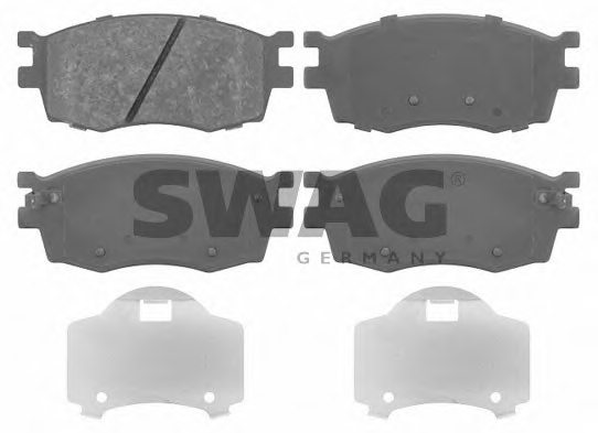 581011GE00S1,KIA 58101-1GE00 S1 Brake Pad Set, disc brake for KIA