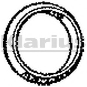 1694920081,MERCE 169 492 00 81 Gasket, exhaust pipe for MERCE