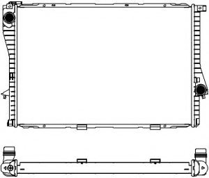 17111436061,OEM 17111436061 Radiator for OEM