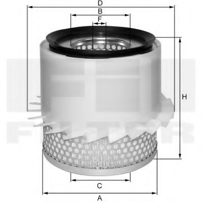 FA313,FI.BA FA-313 Air Filter for FI.BA