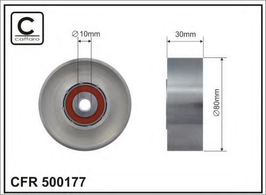 1660323022,DAIHA 16603-23022 Tensioner Pulley, v-ribbed belt for DAIHA