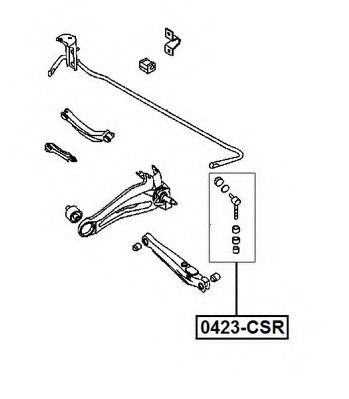 4056A037,MITSUBISHI 4056A037 Stabilizer Bar Link for MITSUBISHI