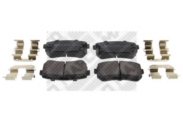 583021JA30,HYUNDAI 583021JA30 Brake Pad Set, disc brake for HYUNDAI