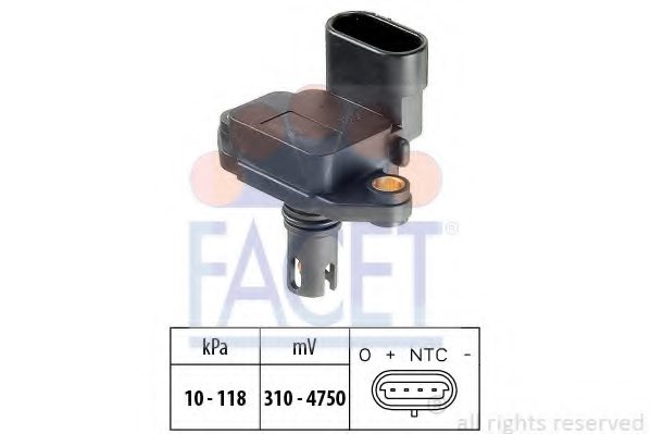 12140872648,OEM 12140872648 Manifold Pressure (MAP) Sensor for OEM