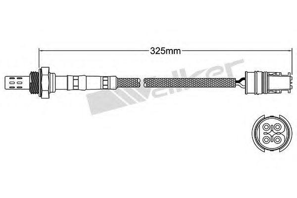 0005408117,Mercedes 0005408117 Oxygen (O2) Sensor for Mercedes