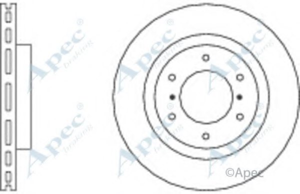 4615A038,MITSUBISHI 4615-A038 Brake Disc for MITSUBISHI