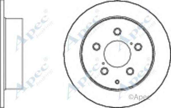 4243105050,TOYOT 42431-05050 Brake Disc for TOYOT