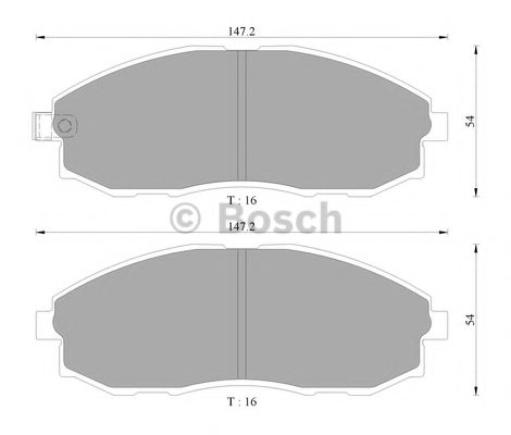 581014FA00,HYUNDAI 58101-4FA00 Brake Pad Set, disc brake for HYUNDAI