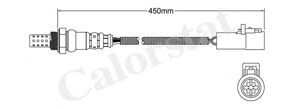 30757555,VOLVO 30757555 Lambda Sensor for VOLVO