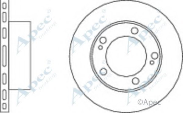 4351260180,TOYOT 43512-60180 Brake Disc for TOYOT