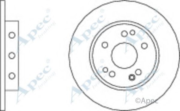 1244211312,MERCE 124 421 13 12 Brake Disc for MERCE