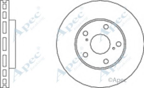 4351206020,TOYOT 4351206020 Brake Disc for TOYOT