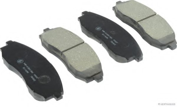 581014AA30,HYUNDAI 58101-4AA30 Brake Pad Set, disc brake for HYUNDAI