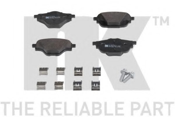 1609000980,PEUGE 1609000980 Brake Pad Set, disc brake for PEUGE