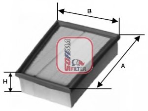 165462862R,RENAU 165462862R Air Filter for RENAU