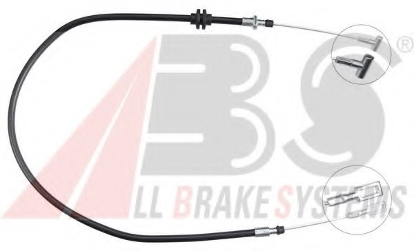 504201378,IVECO 504201378 Cable, parking brake for IVECO