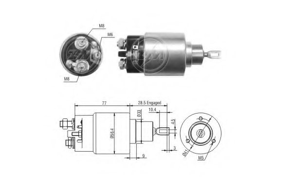 0051512901,Mercedes 0051512901 Starter Motor for Mercedes