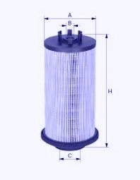 EF2634,SAKURAAUTO EF-2634 Fuel filter for SAKURAAUTO