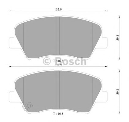 58101B1A00,HYUNDAI 58101-B1A00 Brake Pad Set, disc brake for HYUNDAI