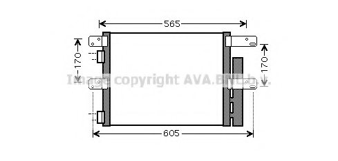 504080822,IVECO 504080822 Condenser, air conditioning for IVECO