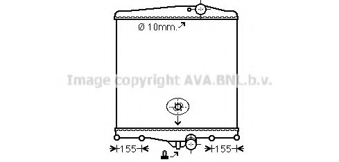 20460178,VOLVO 20460178 Radiator, engine cooling for VOLVO