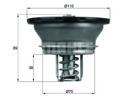 20463750,VOLVO 20463750 Thermostat, coolant for VOLVO