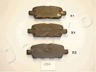 AY060NS053,NISSA AY060-NS053 Brake Pad Set, disc brake for NISSA