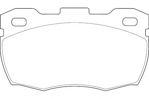 RTC5574,SANTANA RTC5574 Brake Pad Set, disc brake for SANTANA