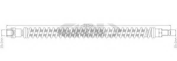 2114200548,MERCE 211 420 05 48 Brake Hose for MERCE