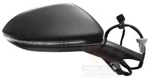 5G0857522,VW 5G0 857 522 Mirror Glass, outside mirror for VW