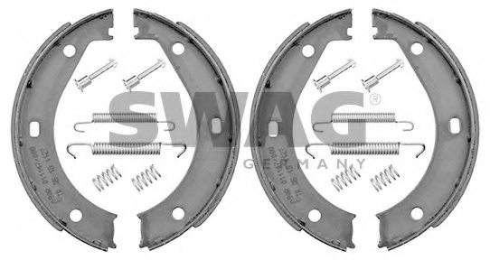 34416761294S1,BMW 34 41 6 761 294 S1 Brake Shoe Set, parking brake for BMW