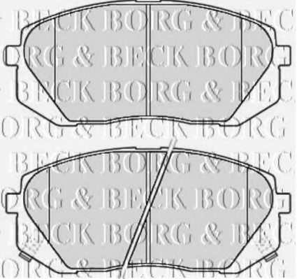 581012SA75,HYUNDAI 581012SA75 Brake Pad Set, disc brake for HYUNDAI