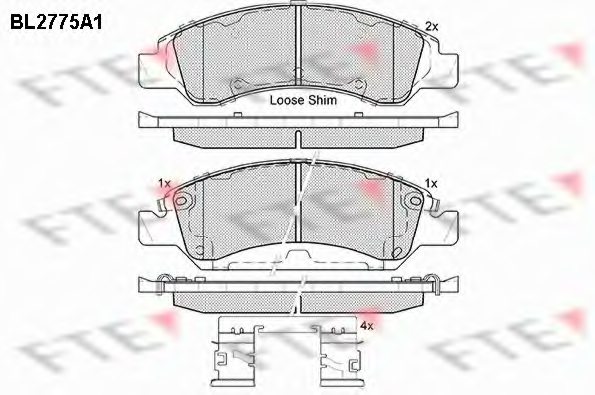 25918341,OEM 25918341 Brake Pad for OEM