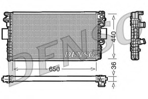 500303392,IVECO 500303392 Radiator, engine cooling for IVECO