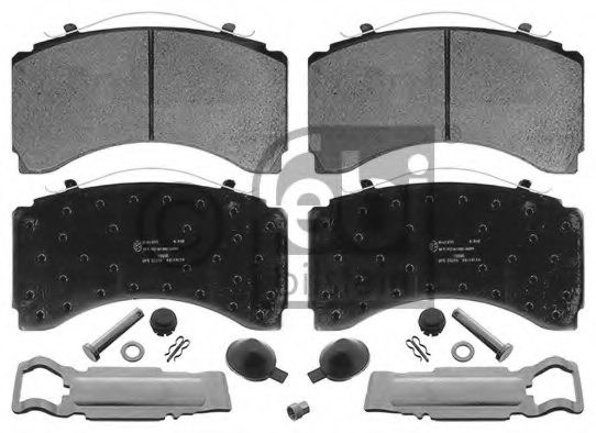 0064201520,MERCE 0064201520 Brake Pad Set, disc brake for MERCE