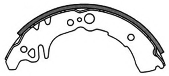 0449552010,TOYOT 0449552010 Brake Shoe Set for TOYOT