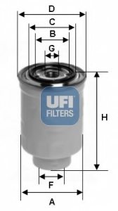 16403VK11A,NISSA 16403VK11A Fuel filter for NISSA