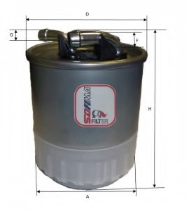 05175429AB,CHRYS 05175429AB Fuel filter for CHRYS